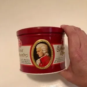 Reber | Accents | Vintage Reber Mozart Kugeln Candy Empty Tin | Poshmark